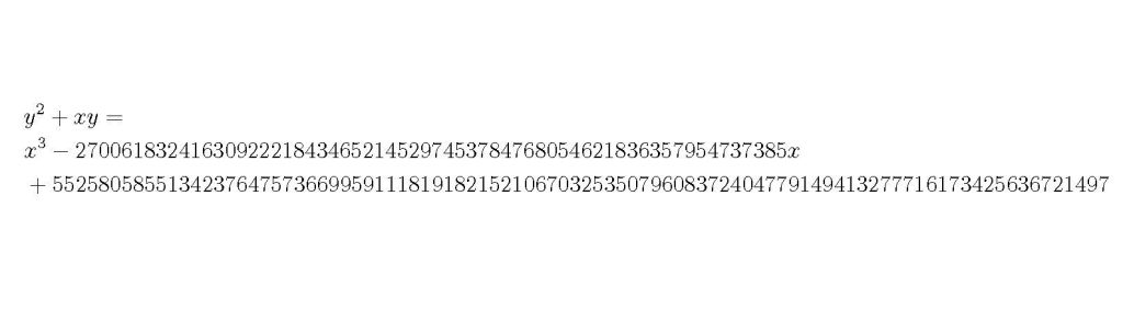 Record Breaking Elliptic Curve On Arithmetic Geometry Number Theory And Computation