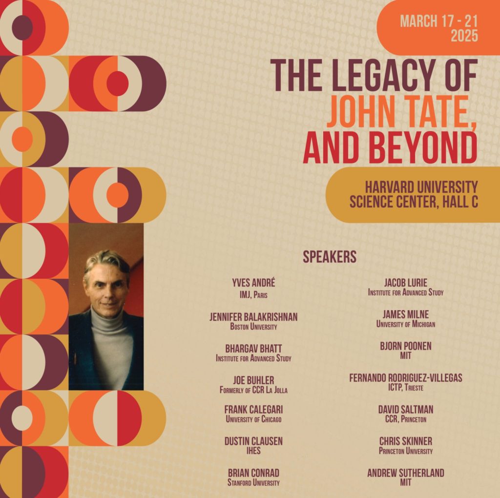 » Events » on Arithmetic Geometry, Number Theory, and Computation