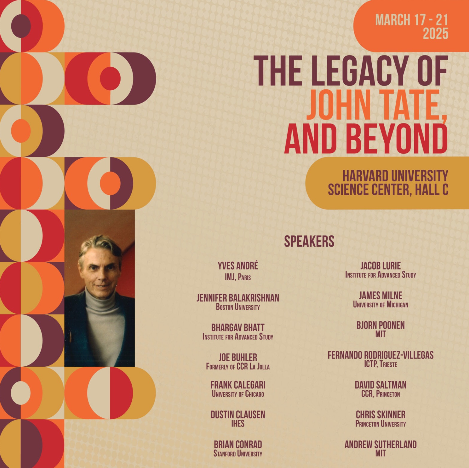 » Events » on Arithmetic Geometry, Number Theory, and Computation